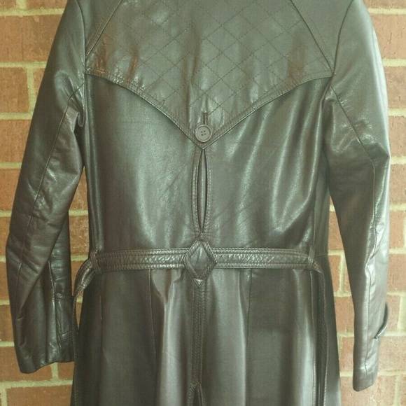 Split End Ltd. | Jackets & Coats | Split End Full Length Leather Trench ...